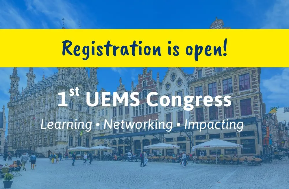 Registration is now open for 1st UEMS Congress! | uems.eu