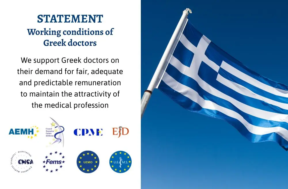 Statement on working conditions of Greek doctors | uems.eu